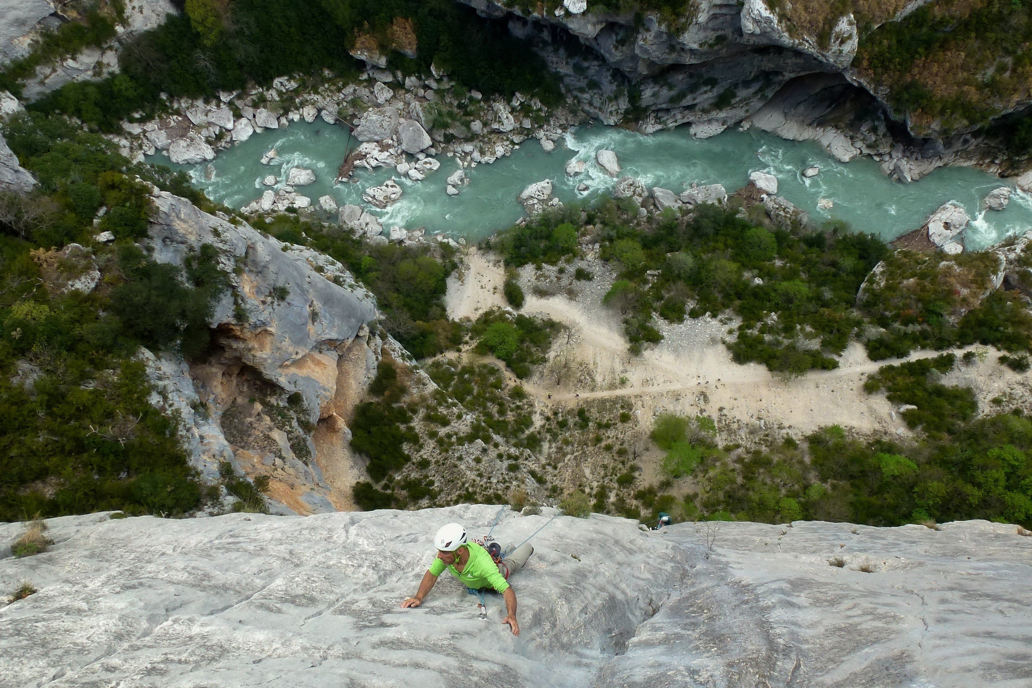 Séjour grandes voies escalade dans les gorges du Verdon