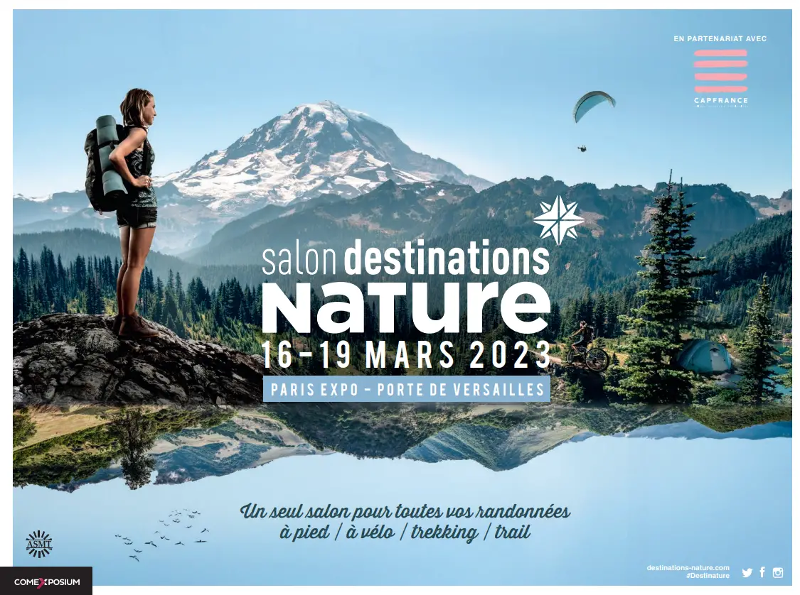 Salon Destinations Nature à Paris du 12 au 15 Mars 2020