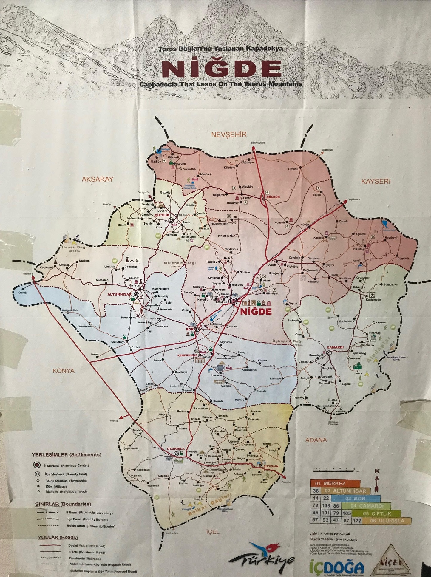 6 jours randonnée en Cappadoce & Mont Taurus en Turquie