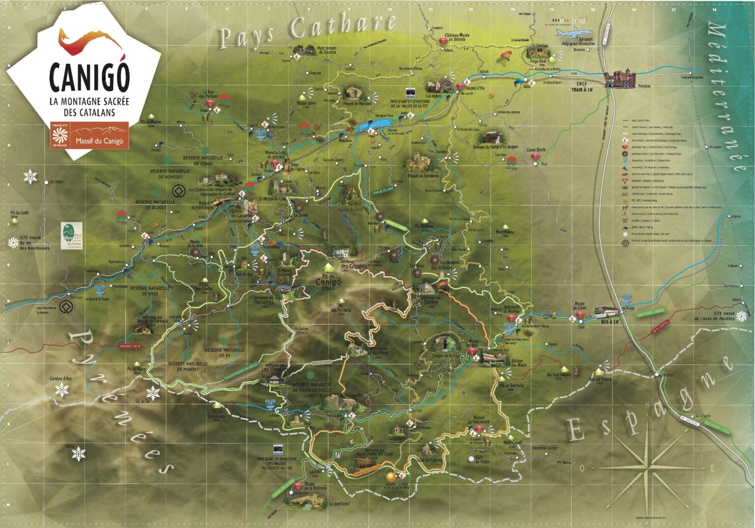 Le tour du massif du Canigou et du Haut-Vallespir en 6 jours