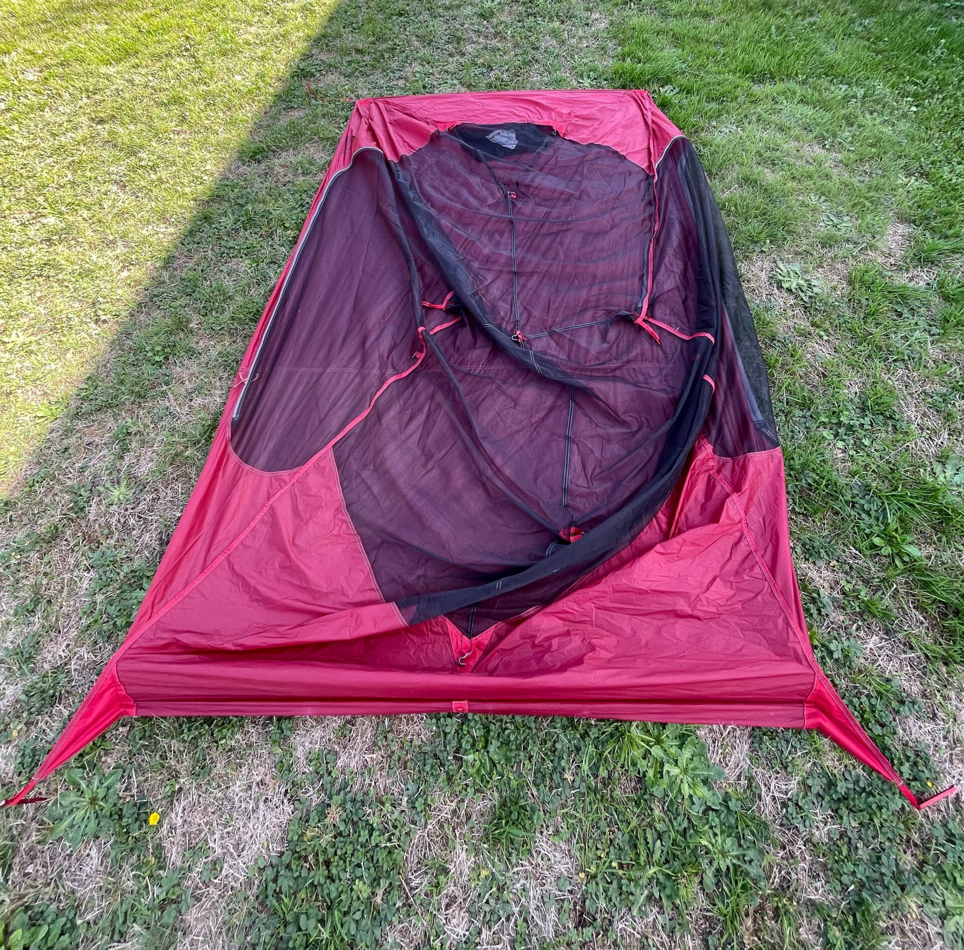 Test et avis sur la tente MSR Freelite 2 en randonnée et trekking