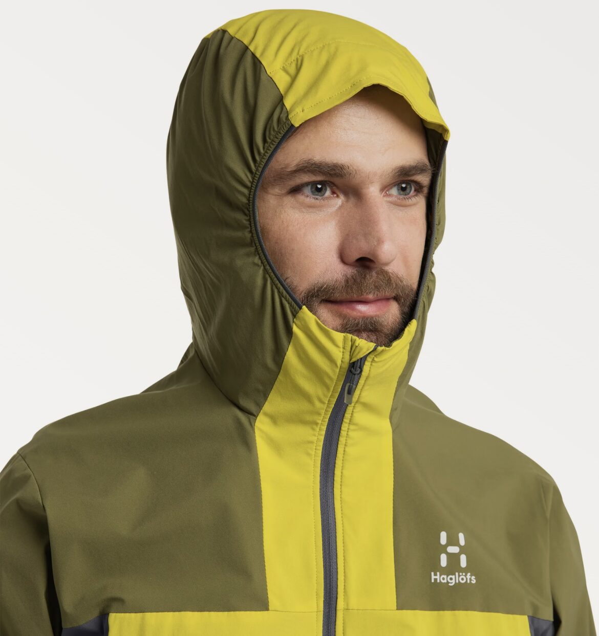 Test et avis sur la veste softshell L.I.M Alpha Hood Haglöfs