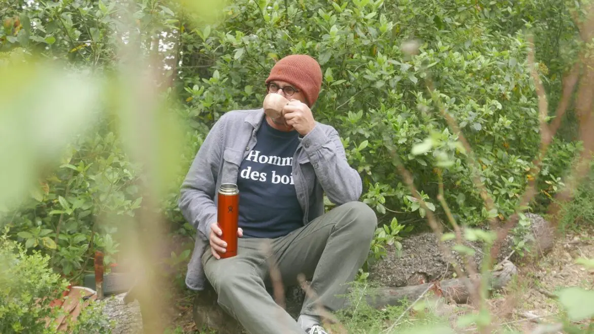 L'homme des Bois symbole des vêtements Outdoor Faguo